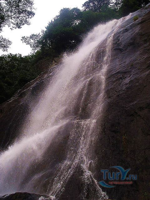 Водопад Ханас Фолс (Hunas Falls). Шри-Ланка, Матале (округ)